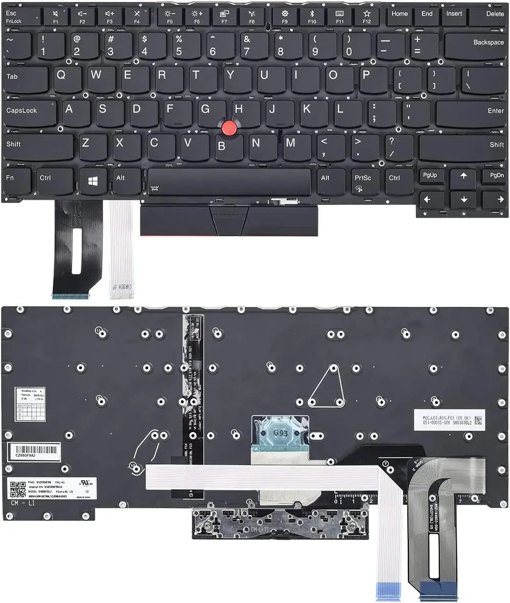 lenovo ThinkPad T490s keyboard - Keyboard Laptop Lenovo Thinkpad T490s ...